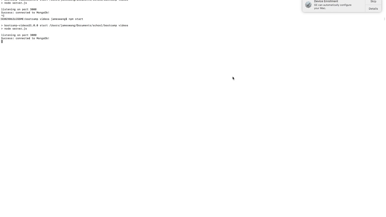 Bits of Good Bootcamp: Mongoose "skip" function - YouTube