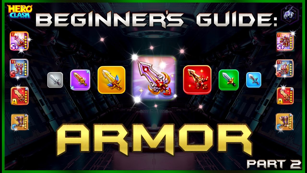 Hero Clash Armor Explained! | The Beginner's Guide Ep. 2 | Hero Clash ...
