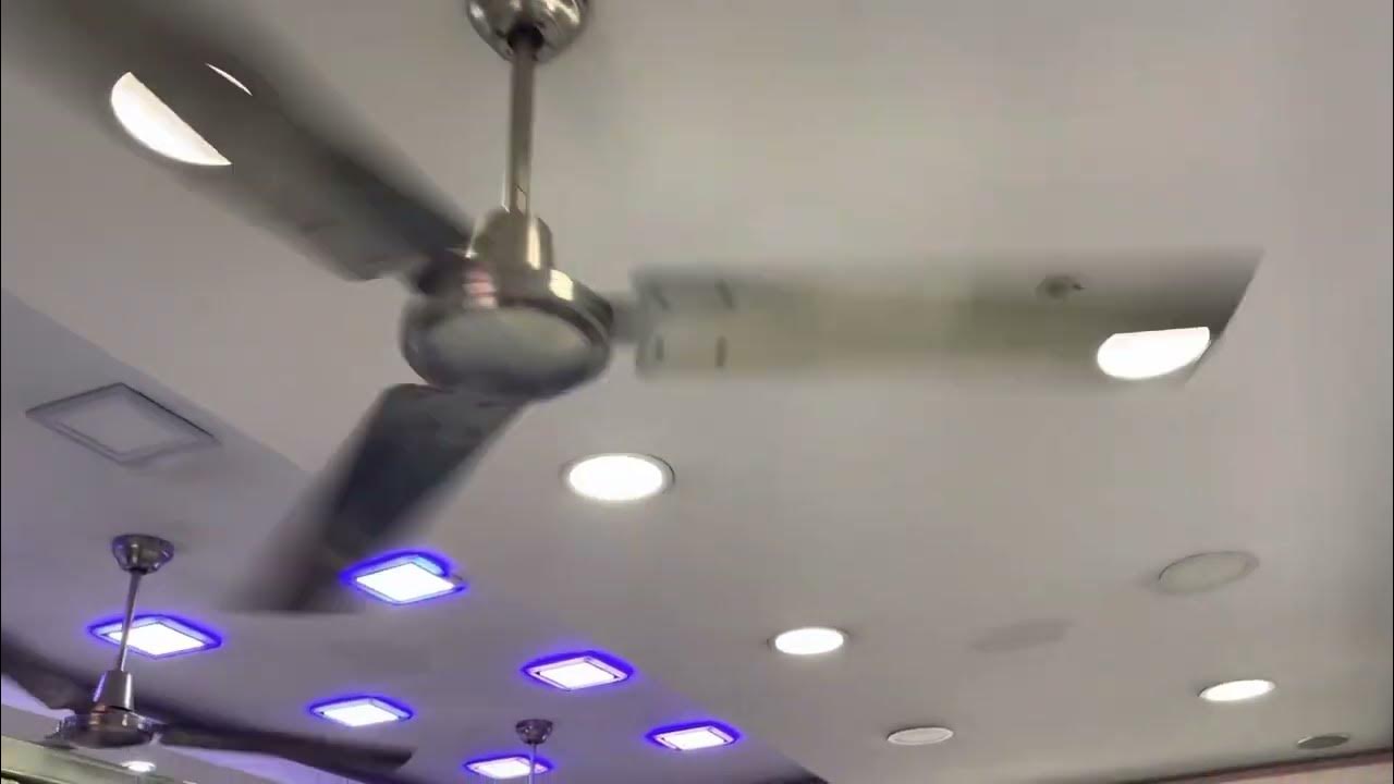 Westinghouse Industrial Ceiling Fans 56” At A Salon - YouTube