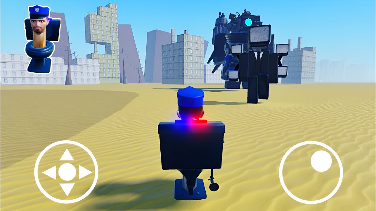 What If I Become Police Skibidi Toilet? Skibidi Mobile Game - YouTube