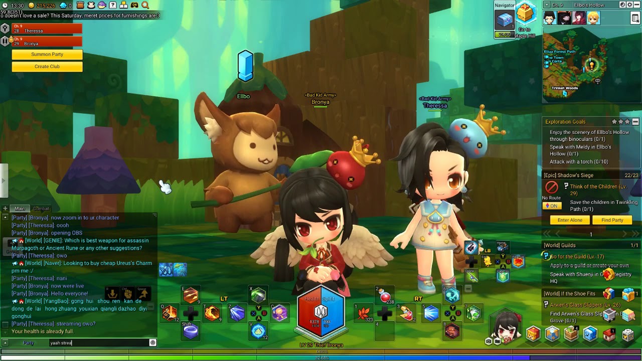 Maple Story 2 Emotes Testing! - YouTube