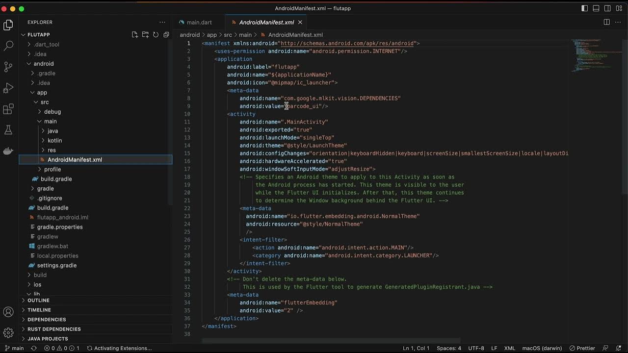 Flutter scan any barcode/qrcode without camera apis or permission using mlkit - YouTube