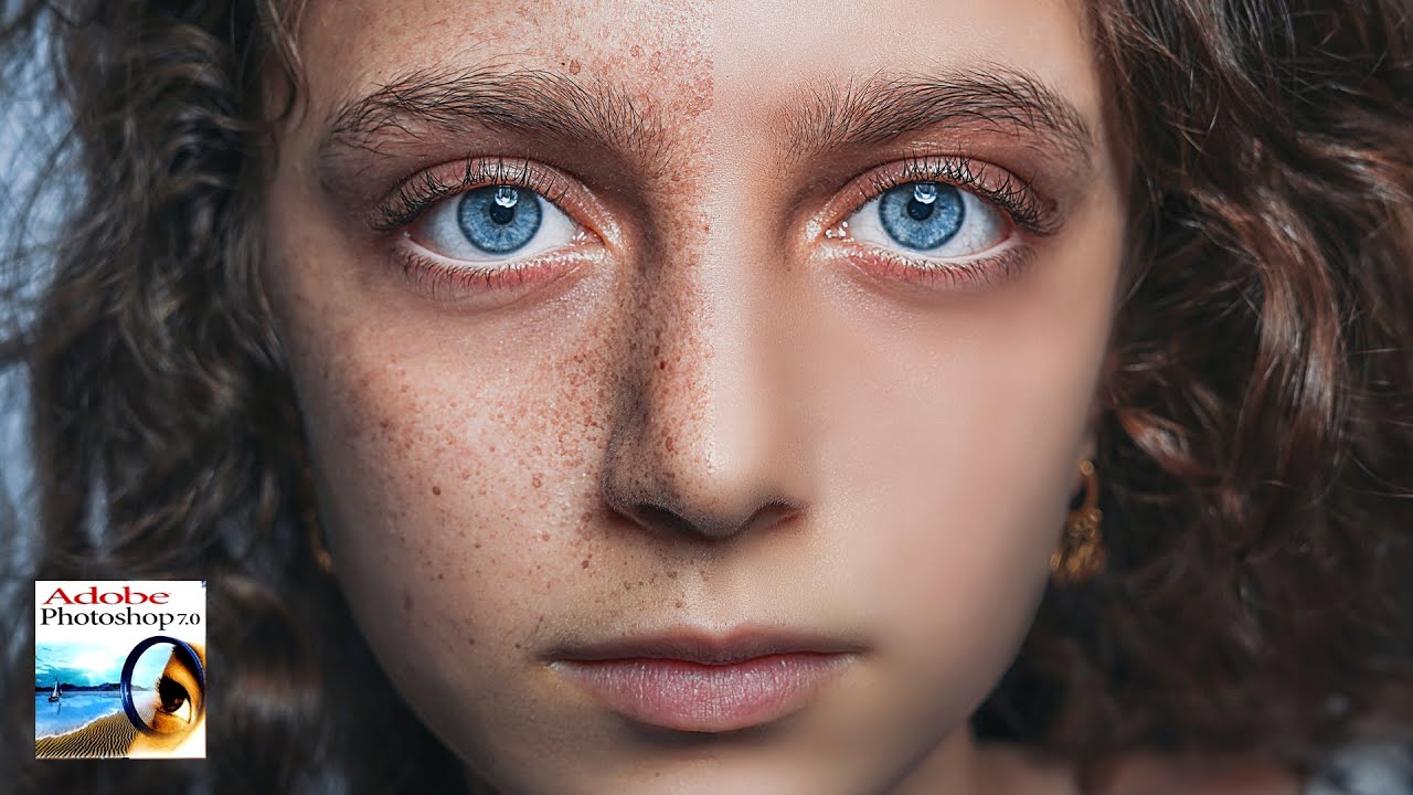 High-End Skin Retouching | Skin Softning | Adobe Photoshop7.0 Tutorial ...