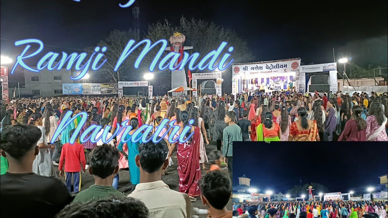 Khergam Ramji Mandir Navratri | Special | Full Moj | 2024 - YouTube