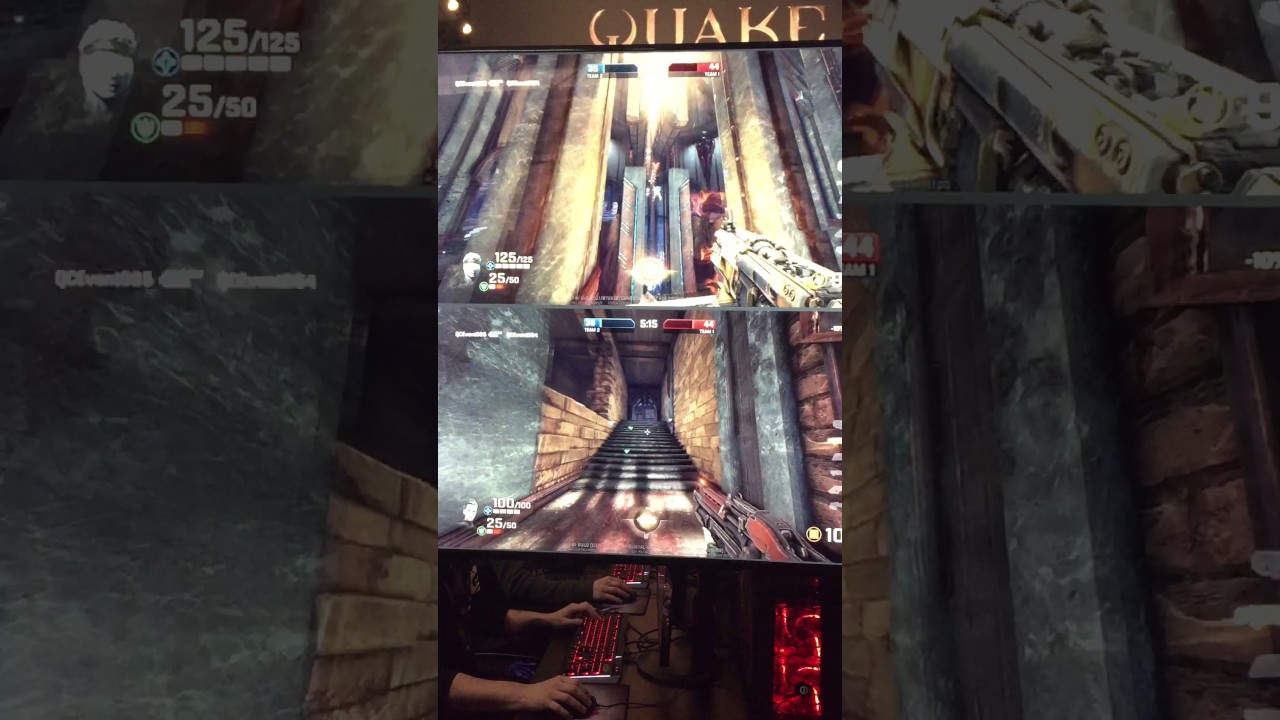 Quake Champions - Champion selection at spawn - YouTube