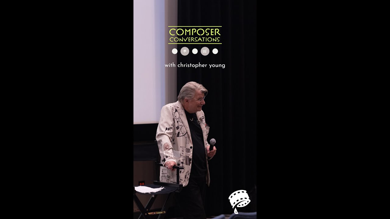 The first time Christopher Young saw his music played to picture - YouTube