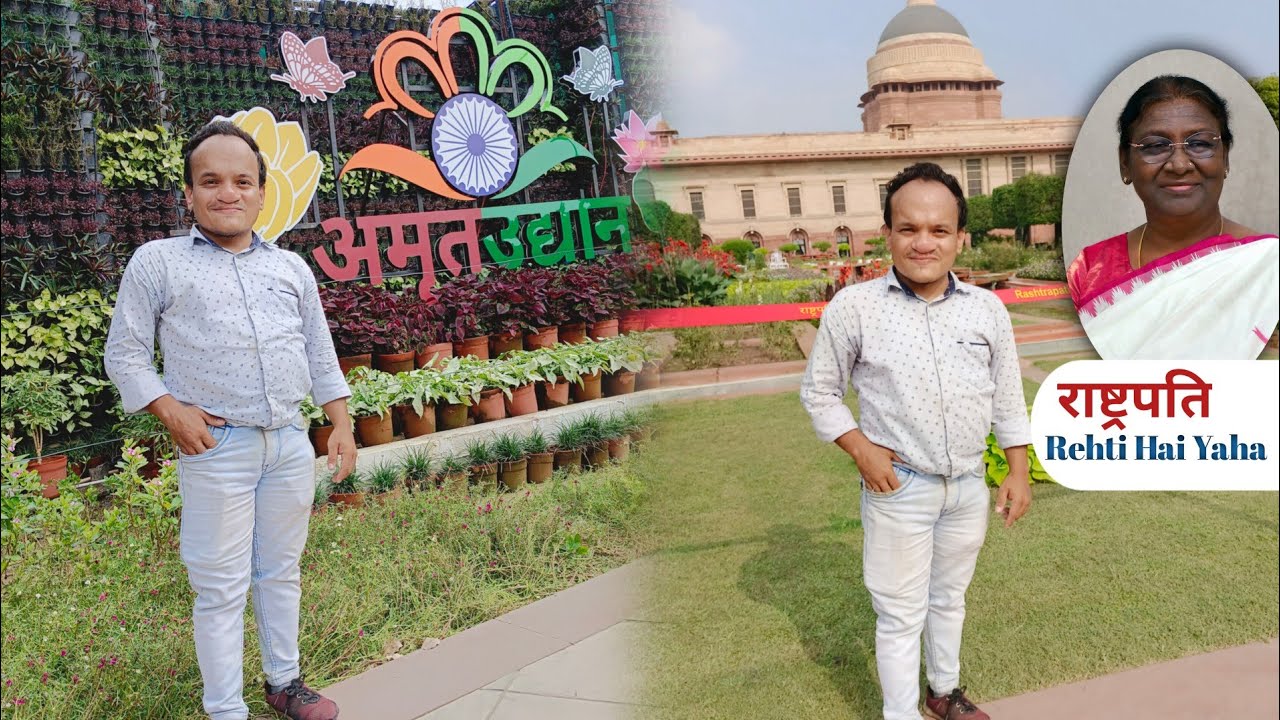 Amrit Udyan || Rashtrapati Bhawan || Ravi Negi - YouTube
