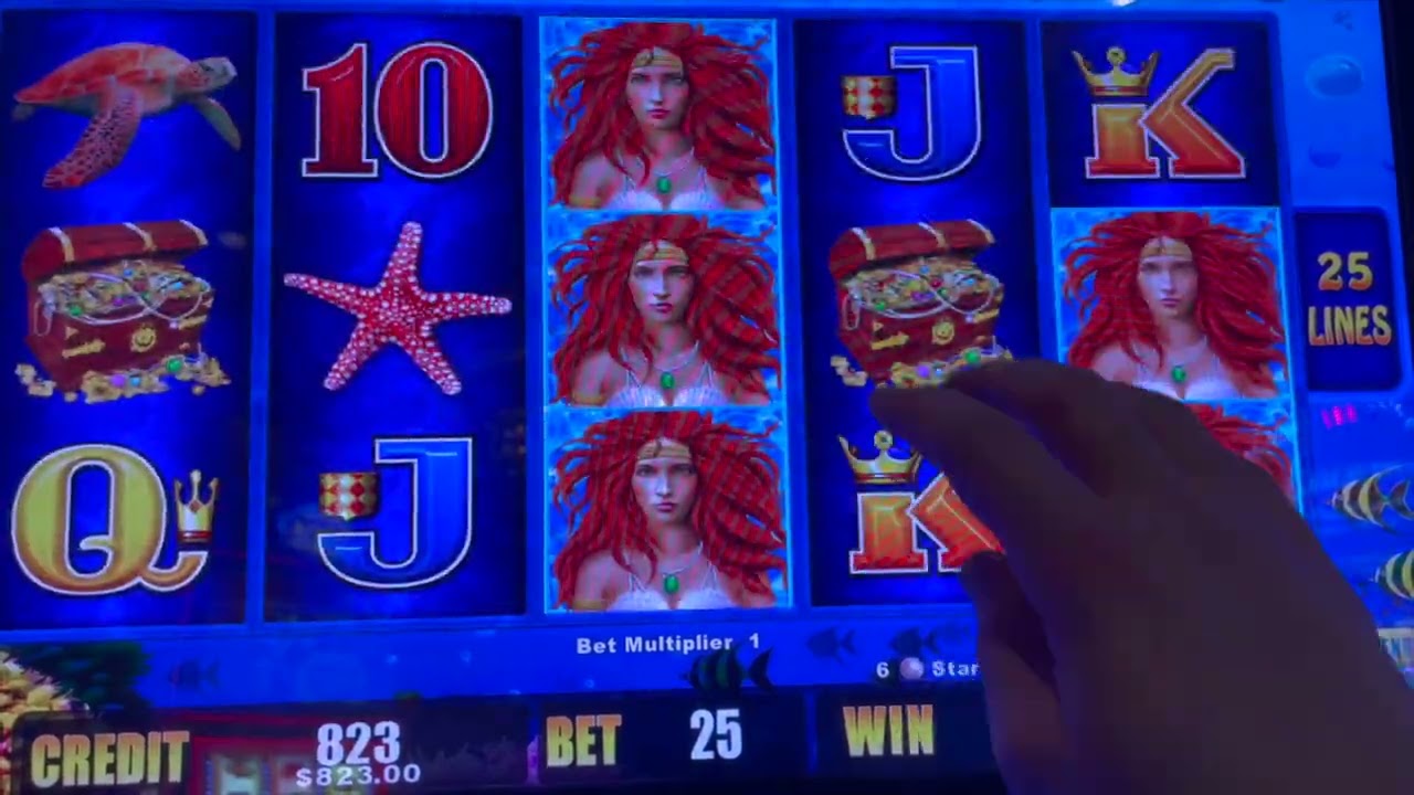 Magic Pearl - MINOR BONUS Sahara Gold $25 Spins - High Limit Slot Play ...