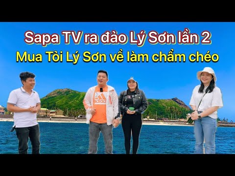 Đón đoàn SAPA TV đi quay tại đảo Lý Sơn | SAPA TV | SAPA TV mới nhất - YouTube