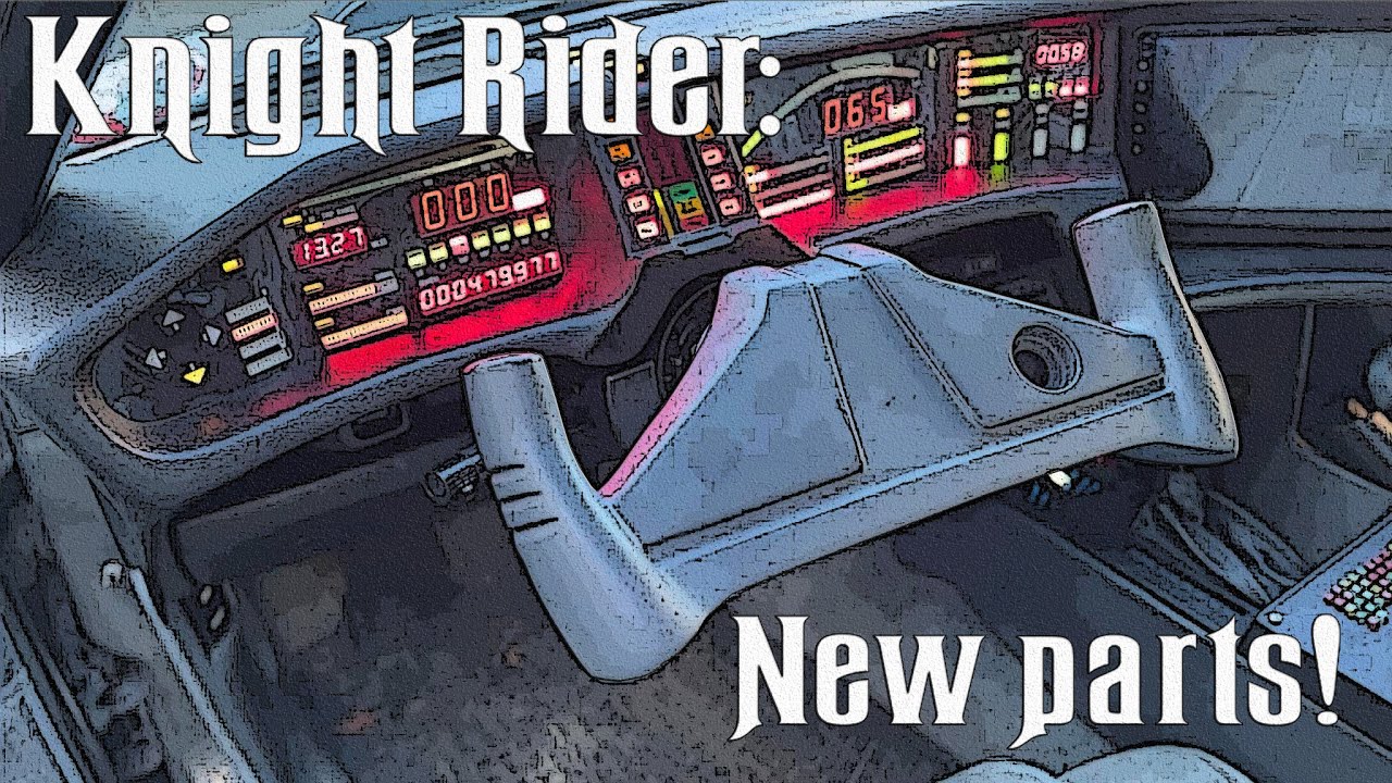 Knight Rider: New parts (PMD, GULLWING) - YouTube
