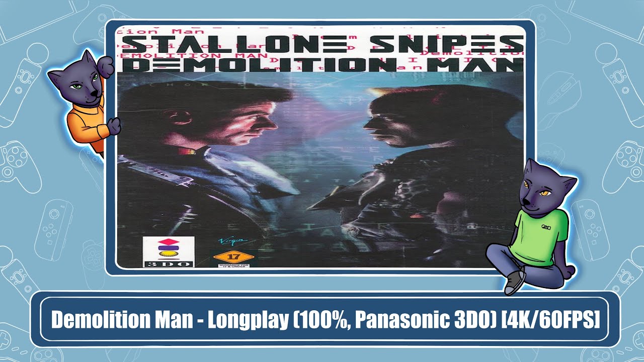Demolition Man - Part 1 (100%, Panasonic 3DO) [4K/60FPS] - YouTube