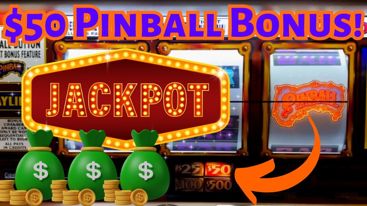 $50 Pinball Jackpot, Triple Stars, & Double Top Dollar Bonus! - YouTube