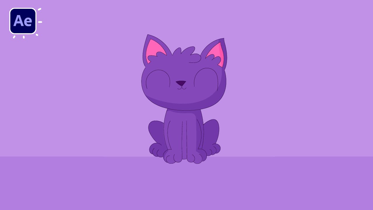 2D Cartoon Character Animation in After Effects Tutorials - YouTube