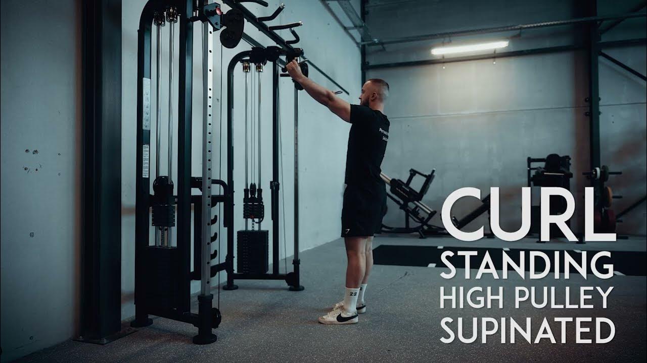 Curl ∙ Standing ∙ High Pulley ∙ Supinated Youtube