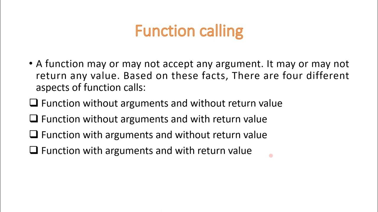Functions of programming language ||| c/c++/c#/java/python [[]] Tech CS ...