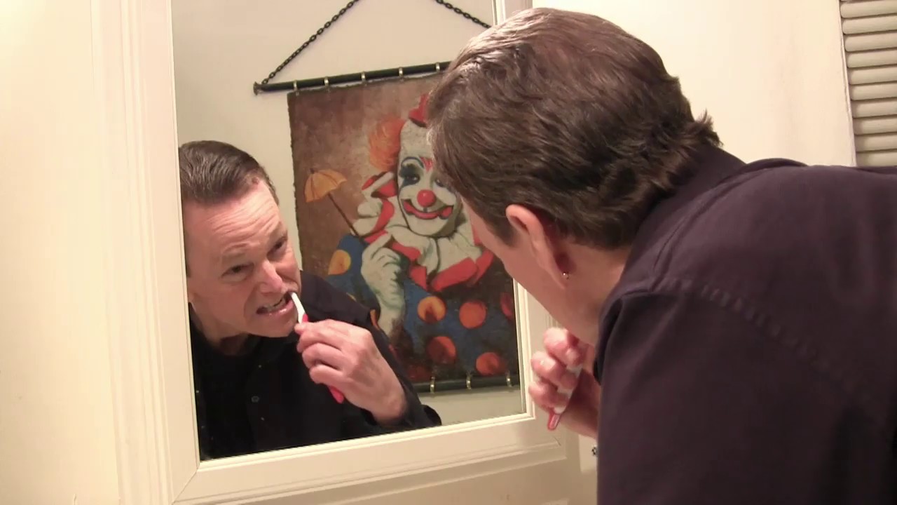 "Clown in Mirror" - YouTube