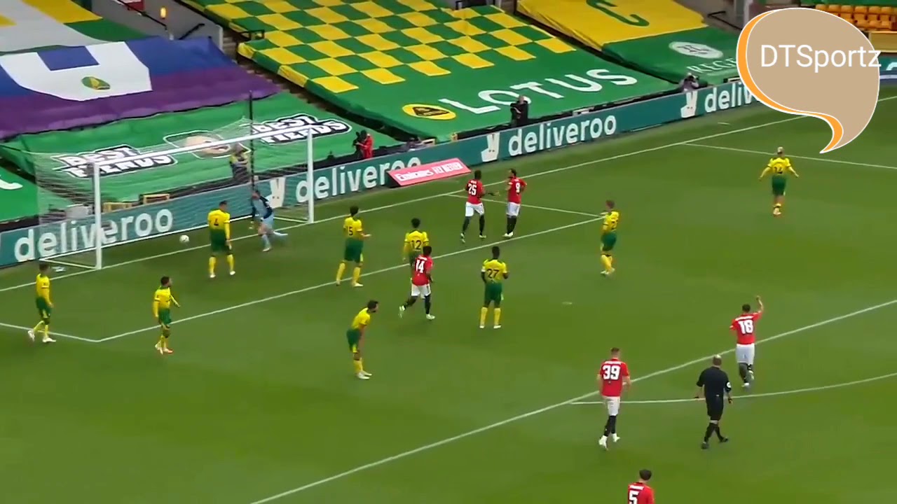Manchester United vs Norwich City: 2:1 27th June 2020 F.A. Cup Quarter ...