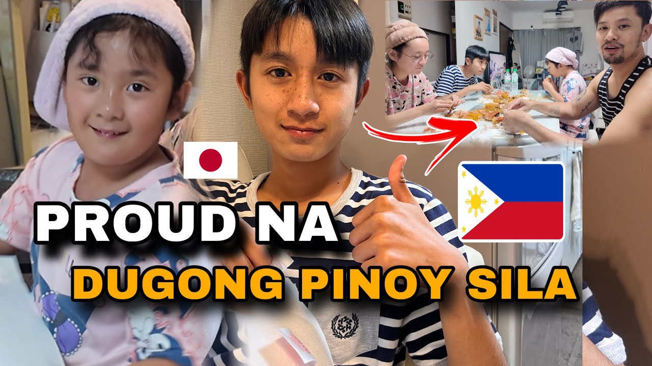 SOBRANG PROUD NA DUGONG PINOY SILA | Filipino Japanese Family - YouTube