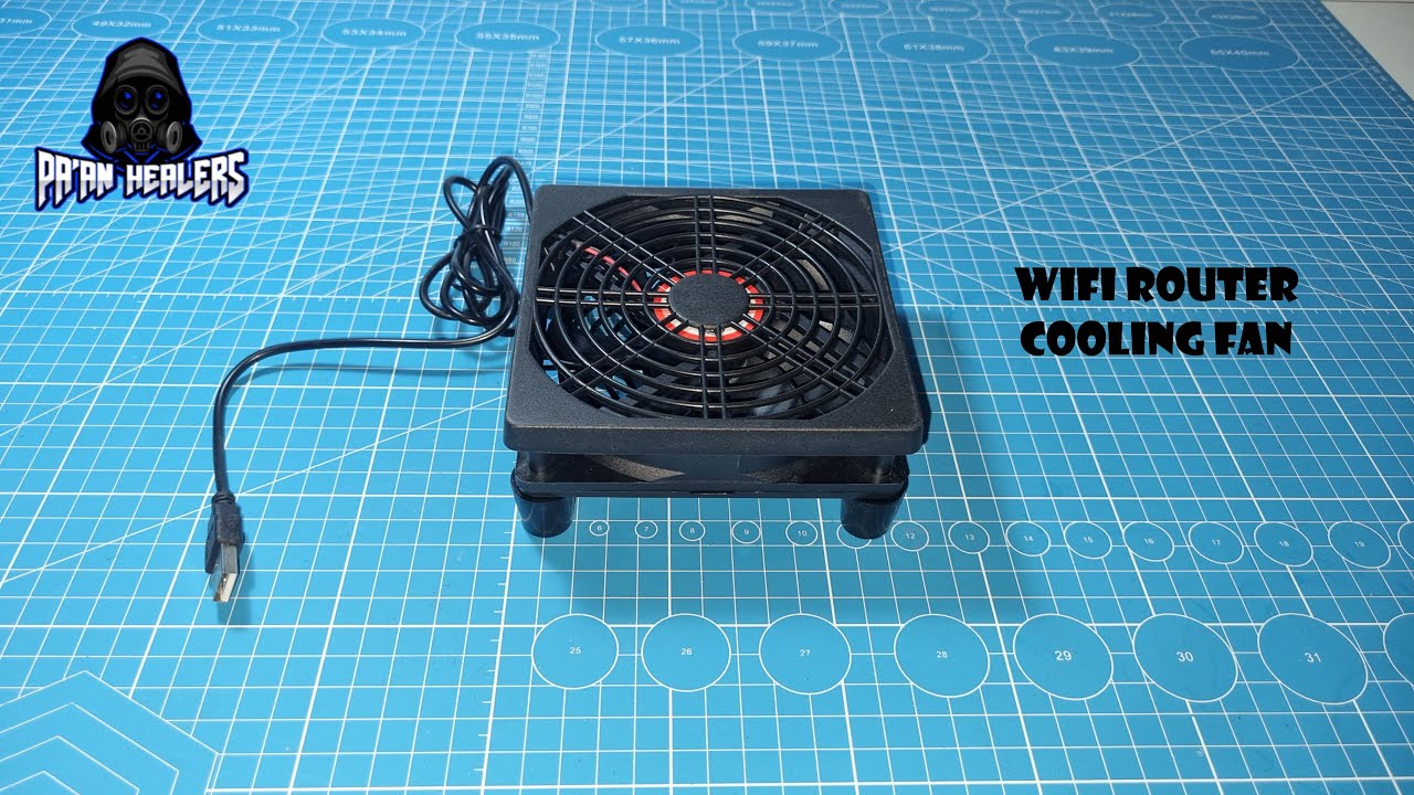 🔵 Unboxing | ALX | Wifi Router Cooling Fan & How To Install It - YouTube