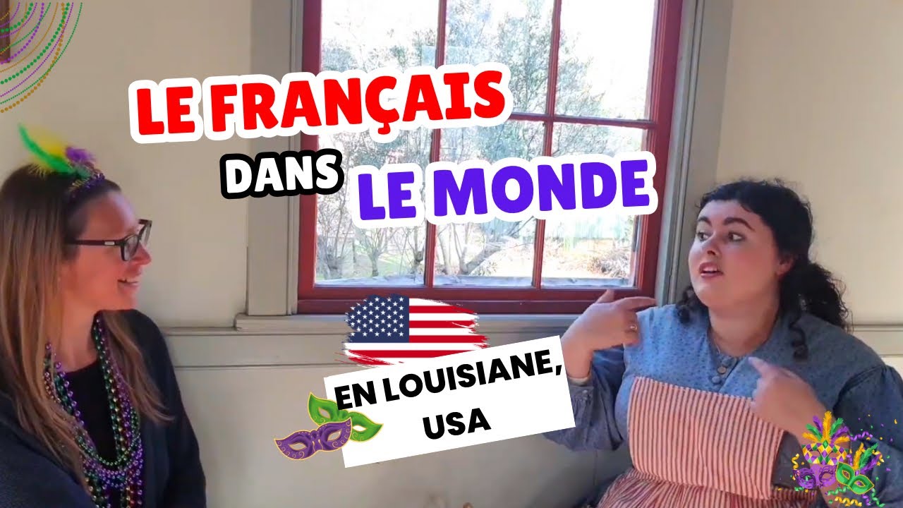 Le français cajun (louisianais), c’est quoi? Petite leçon - YouTube