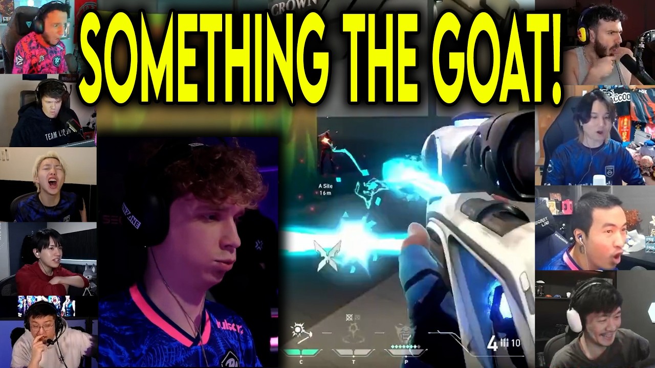 Valorant Streamers Reacts To PRX Something CRAZY 1v2 CLUTCH Against DFM ...