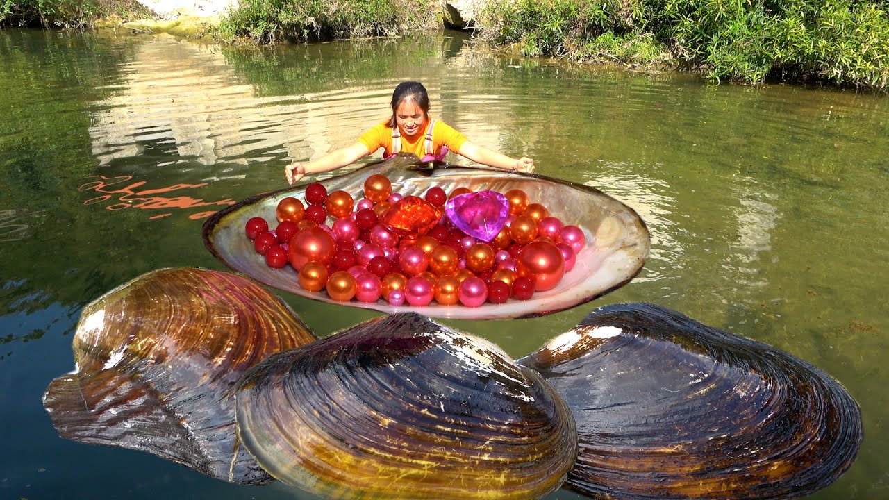 The flowing river pearls are beautiful, and the belly of each pearl ...