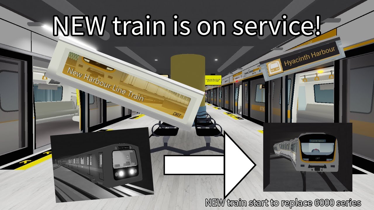 Roblox Delta Line Project | NEW 7000 Series train is now on service ...