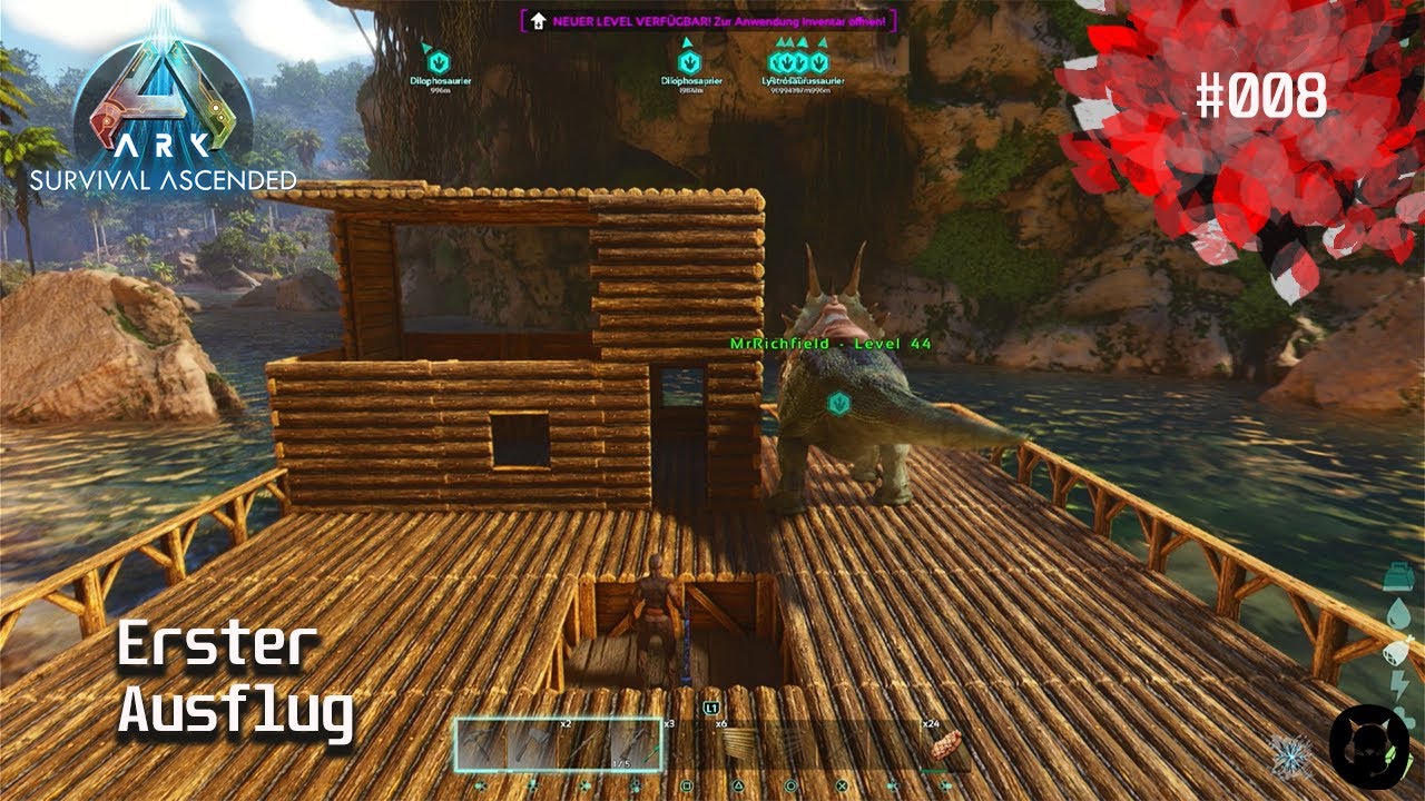 Ark: Survival Ascended(PS5) #008 - Erster größerer Ausflug - YouTube