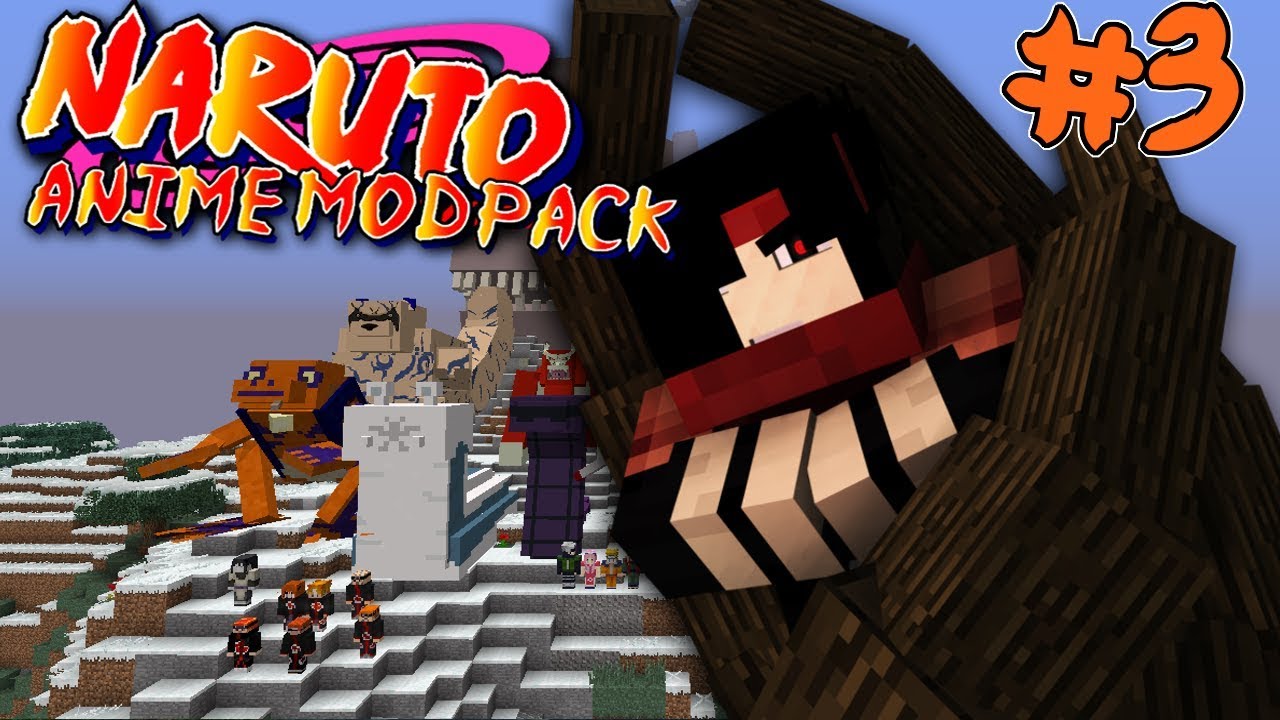AN ABOVE AVERAGE SHINOBI?! || Naruto Anime Modpack Episode 3 (Minecraft ...
