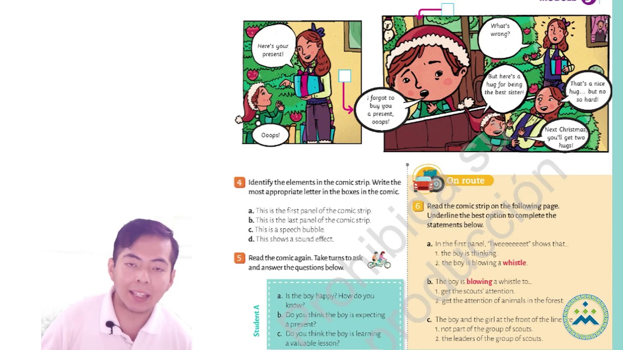 Tema: A Journey Into Comic Strips! | Inglés 1° de Secundaria | Mtro ...