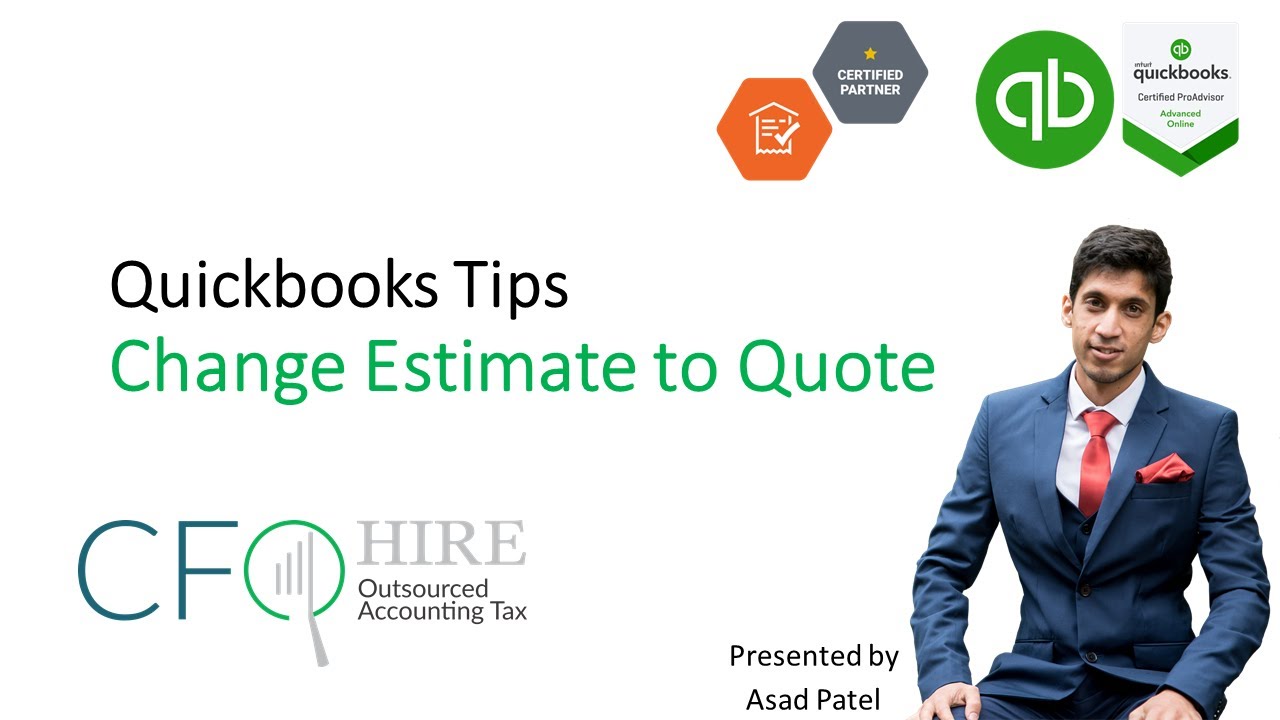 Create a PRO-FORMA INVOICE on Quickbooks Online - YouTube