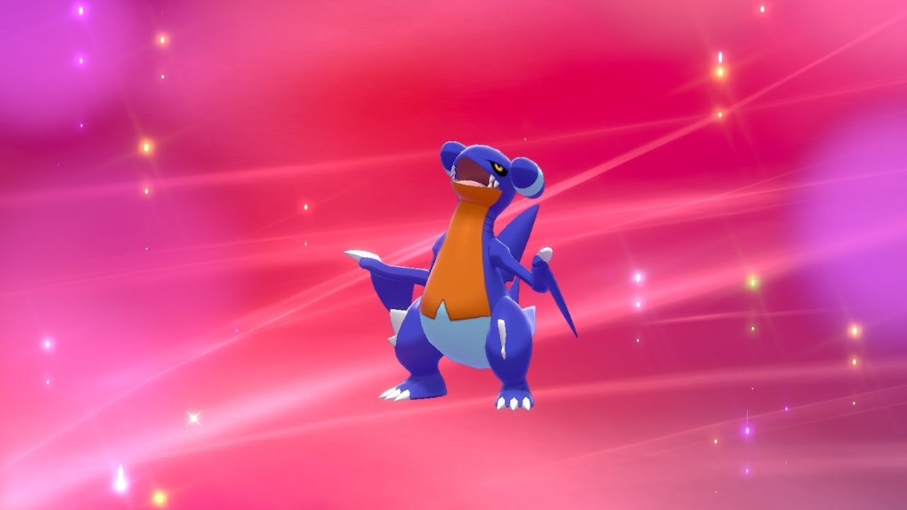 Pokémon Sword - Evolving My Shiny Gible - Nintendo Switch HD - YouTube