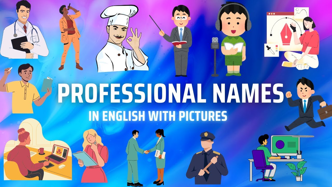 Professional names Vocabulary in English_Professional, Jobs, Works ...