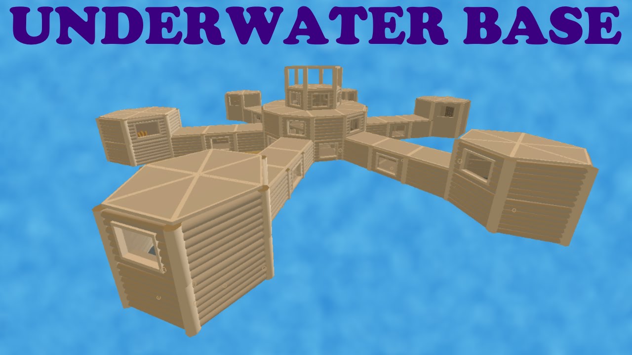 Unturned - Underwater base - YouTube
