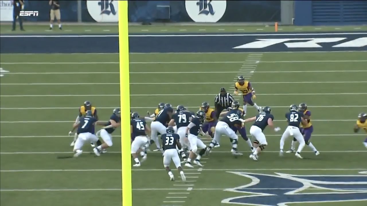 Rice Offensive Line Vs. Prairie View 2018 - YouTube