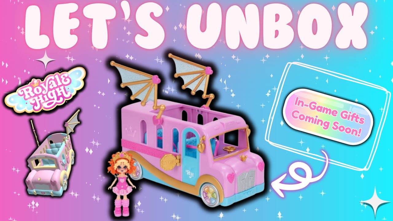 Bus & Glam Closet - Royale High - Toy Unboxing - YouTube