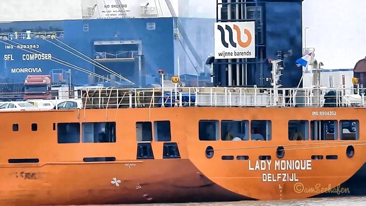 Frachtschiff LADY MONIQUE cargo seaship PCMC IMO 9904352 built 2022 ...