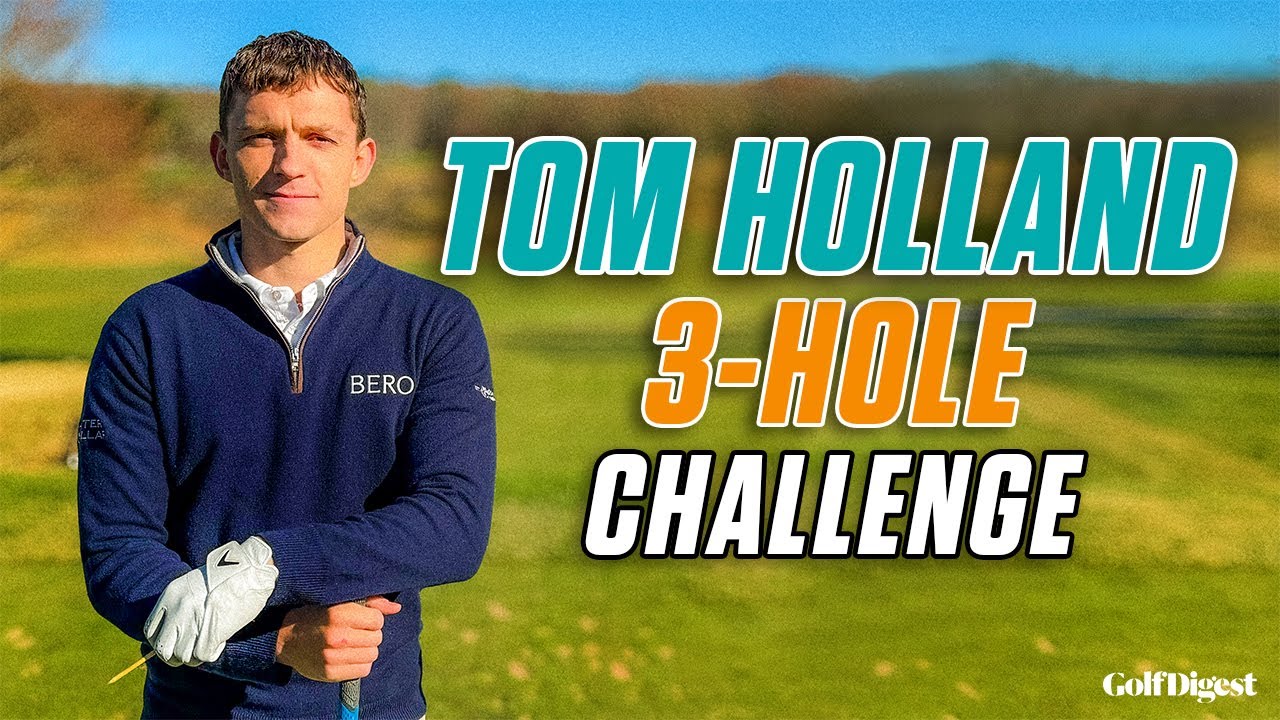 Tom Holland vs. Hally Leadbetter | On the Tee | Golf Digest - YouTube