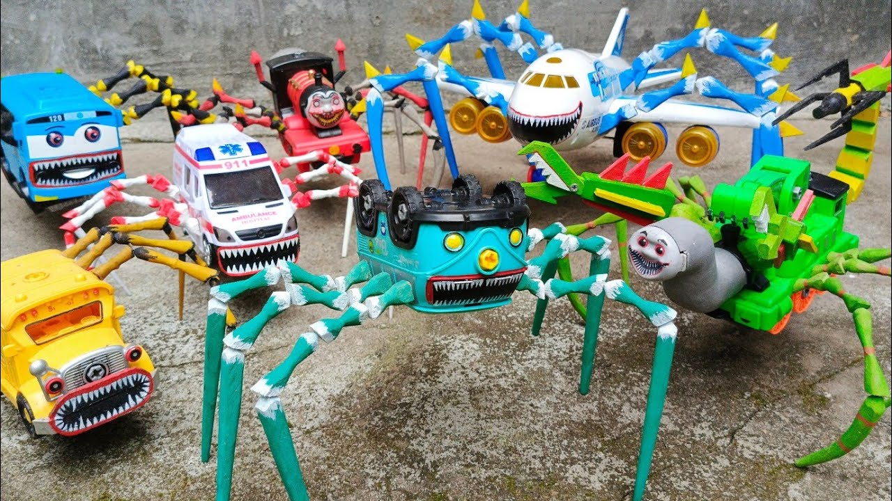 Upgrade Bus Eater VW, Tayo Bus Eater, Car Eater, Ambulance Eater ...