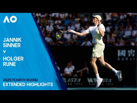 Jannik Sinner v Holger Rune Extended Highlights | Australian Open 2025 Fourth Round