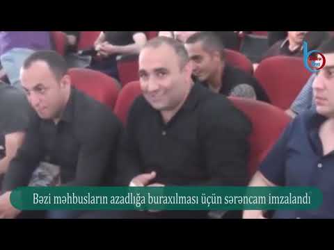 SON DƏQİQƏ: Məhbuslar azadlığa buraxılır - RƏSMİ
