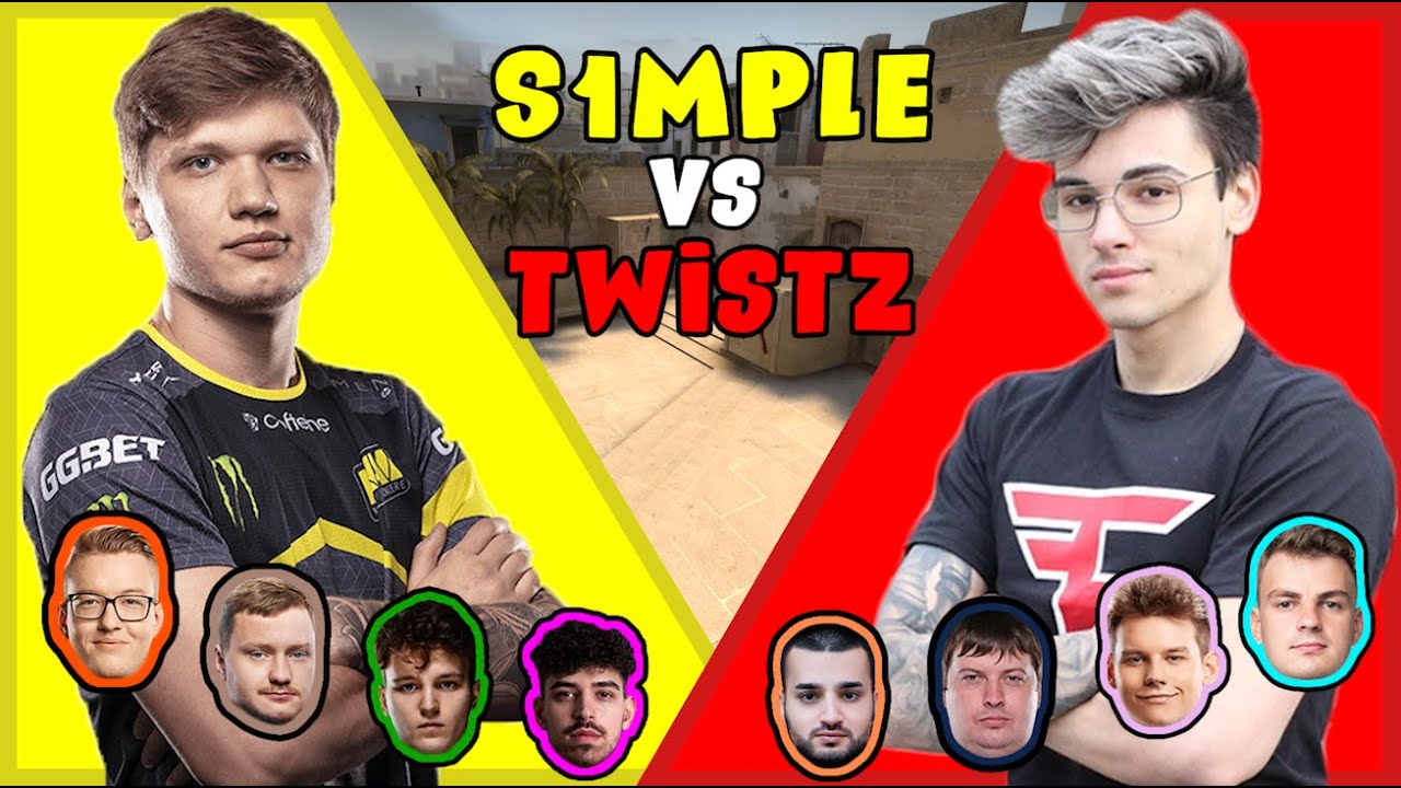 S1mple vs Faze Twistzz (With Rain, Dosia and Woro2k) - Fpl Csgo Stream ...