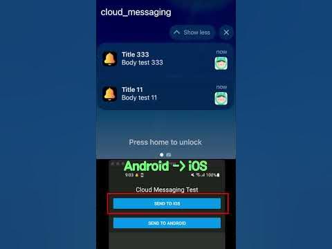 React native 2023 Firebase Cloud Messaging - Notification with Image iOS & Android - YouTube