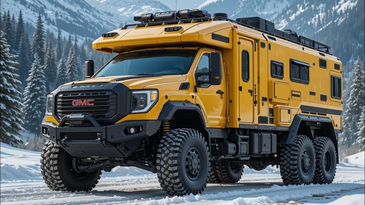 INSANE 2026 GMC 6x6 Camper Van – Ultimate Off-Grid Beast! - YouTube