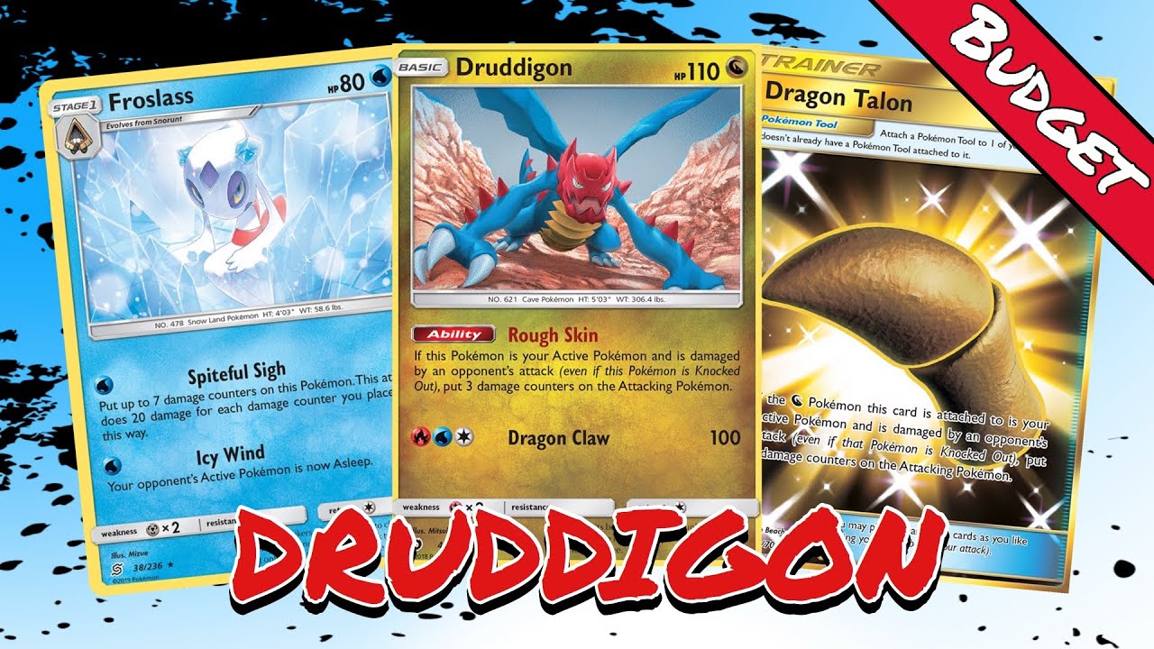 Druddigon Evolution Card