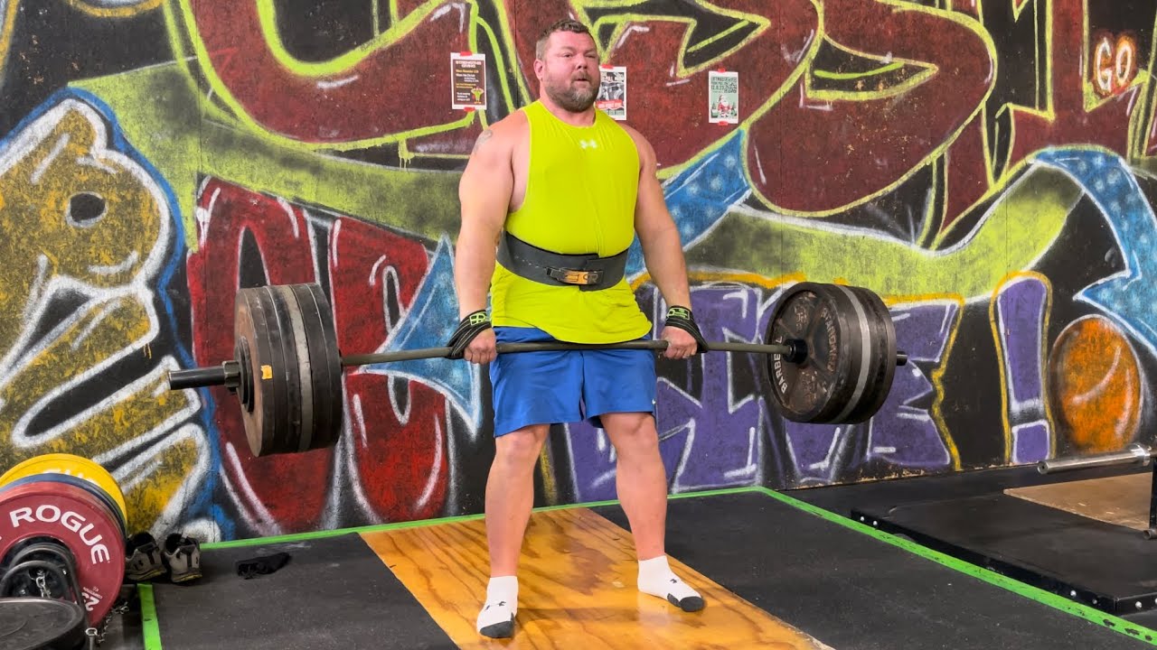 Heavy deadlifts! Road to 700 pound deadlift! 11/1/2023 - YouTube