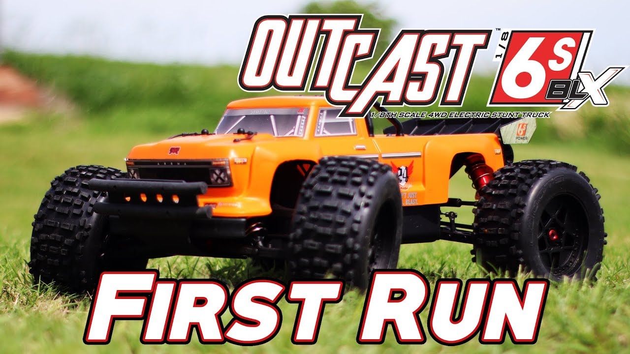 Arrma Outcast 6S First Run - YouTube