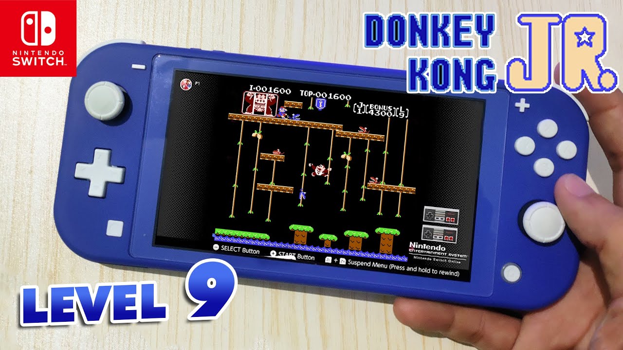 NES | Donkey Kong Jr. - Level 9 (Nintendo Switch Lite) - YouTube