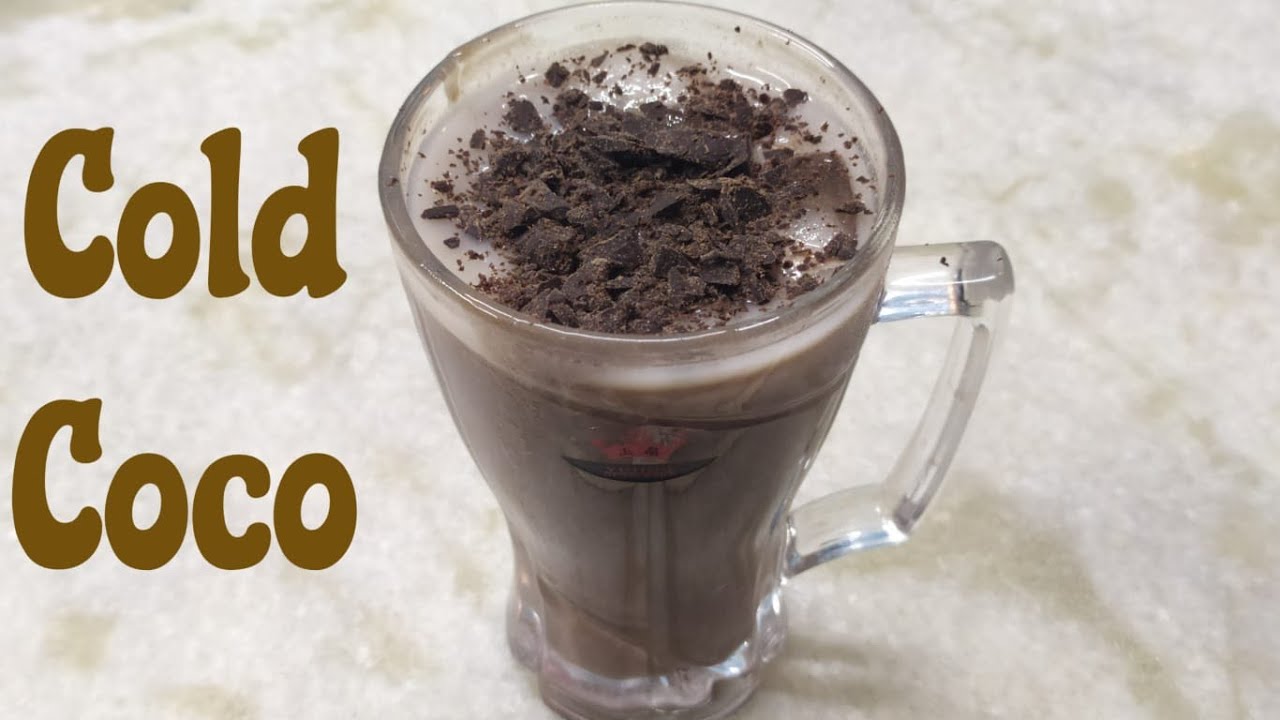 Cold Coco Recipe|Thick chocolate milkshake|Cold Coco Surat Recipe|Cocoa ...