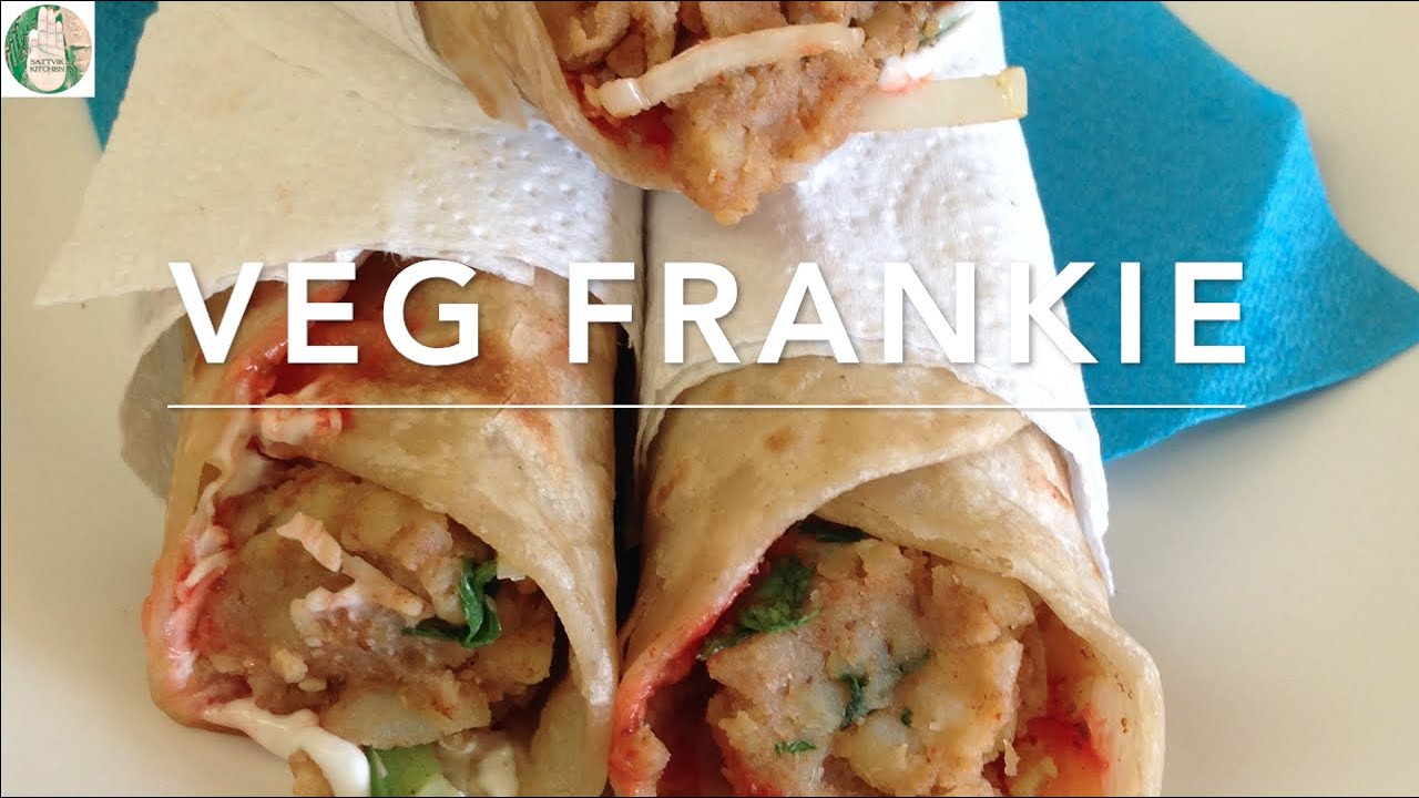 Veg Frankie - No Onion No Garlic Veg Frankie street style (વેજ ફ્રેન્કી ...